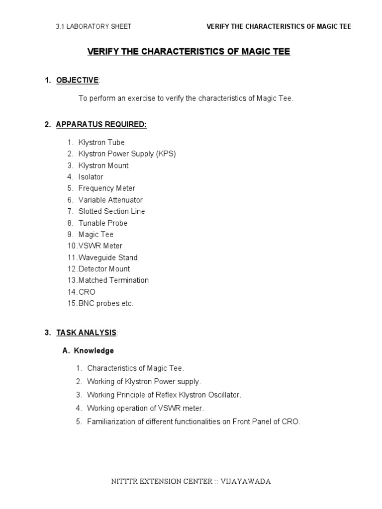 2.3 (A) Magic Tee Lab Sheet | PDF