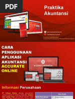 Modul Accurate Online | PDF | Bisnis | Pengelolaan Keuangan & Uang