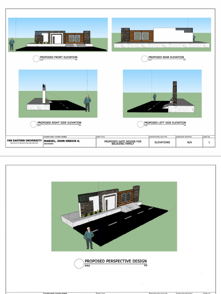 Proposed Gate Design | PDF