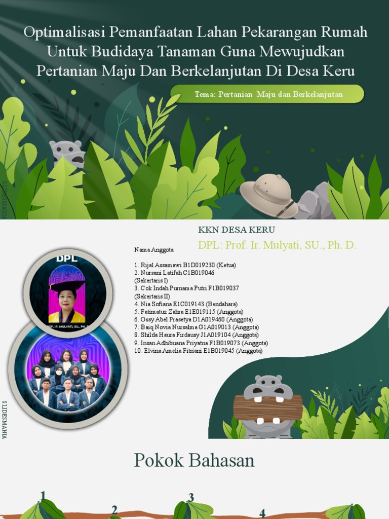 KKN Desa Keru | PDF
