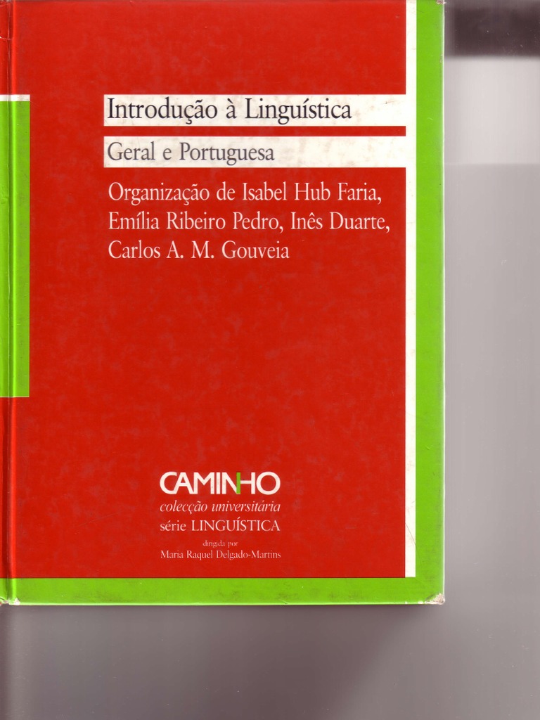 Introdução à Linguistica Geral Pdf