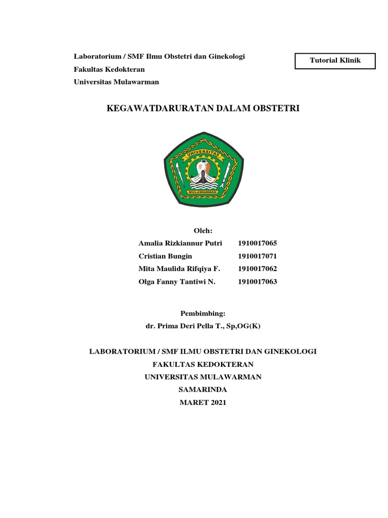 Tutorial Obgyn | PDF