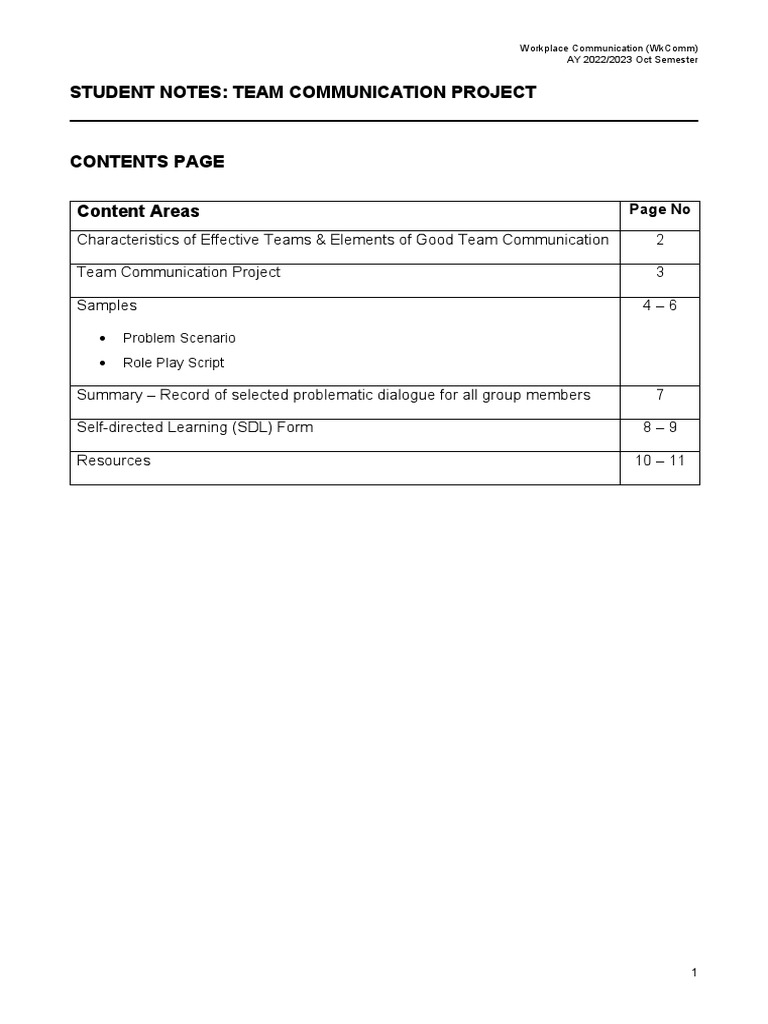 Effective Team Communication Strategies | PDF | Communication ...