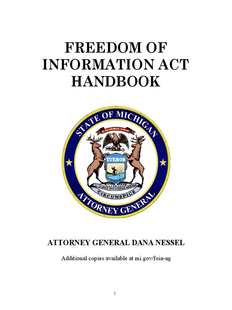 FOIA Handbook 2019 644053 7 | PDF | Freedom Of Information Act (United ...