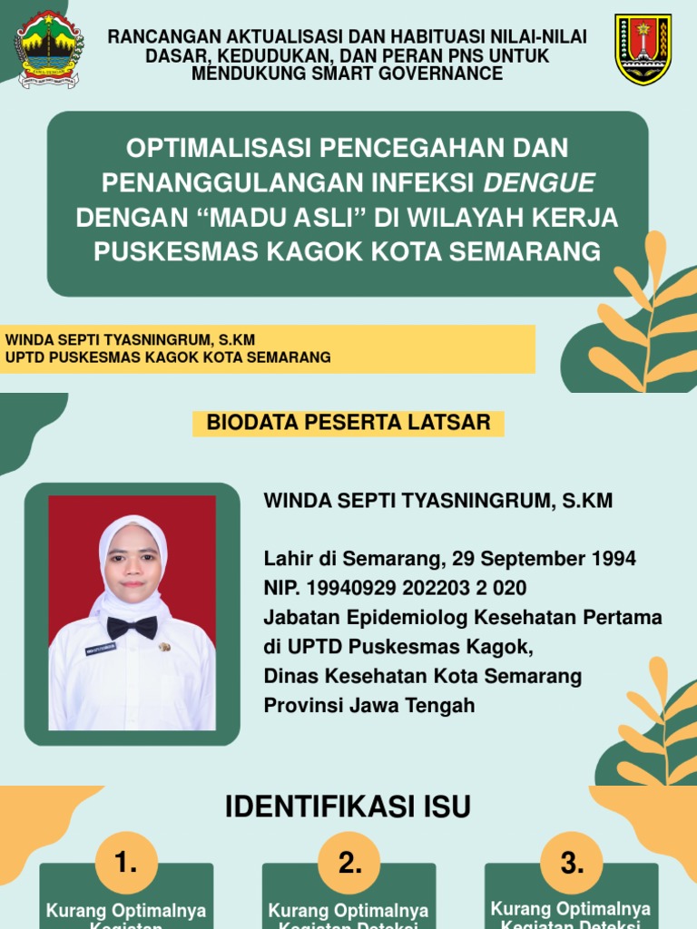 Contoh PPT Rancangan Aktualisasi Latsar CPNS Epidemiolog Kesehatan ...