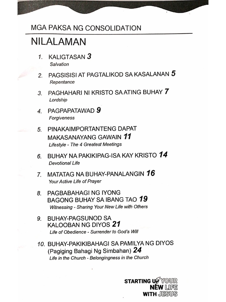 Start Up Your New Life (Tagalog) | PDF