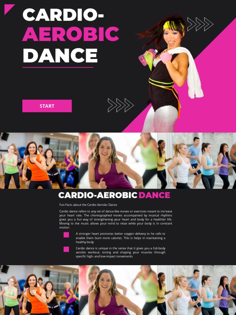 Cardio-Aerobic Dance Moves & Benefits | PDF | Aerobic Exercise ...