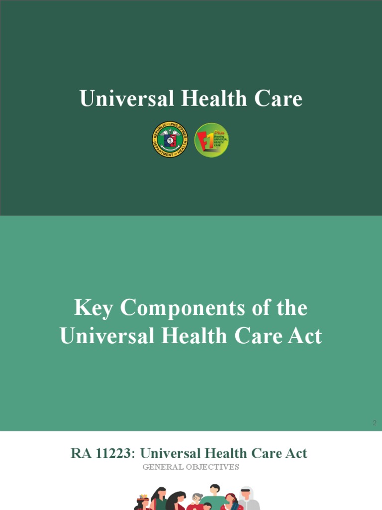 Key Components of RA 11223 UHC Act | PDF | Health Care | Health System