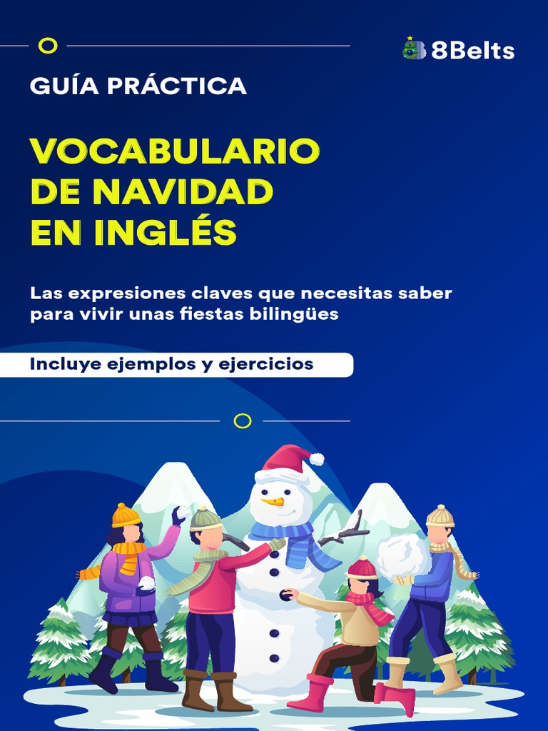 Guia Vocabulario de Navidad en Ingles | PDF | Navidad | Observancias de ...