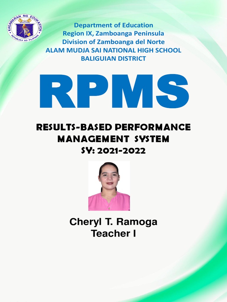 Cheryl Ramoga Rpms Final | Download Free PDF | Teaching Method | Learning