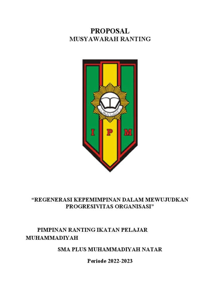 Proposal Musyran IPM | PDF