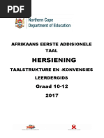 Afrikaans Afkortings, Verkortings en Akronieme Worksheet | PDF