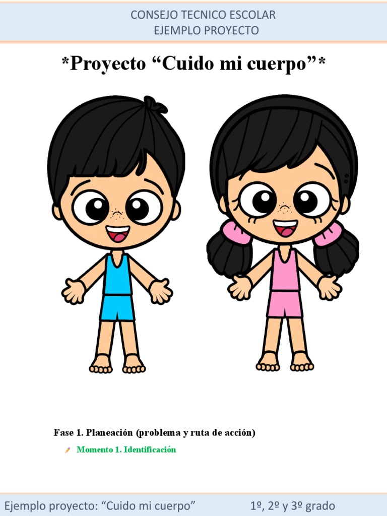 Proyecto Cuido Mi Cuerpo | PDF