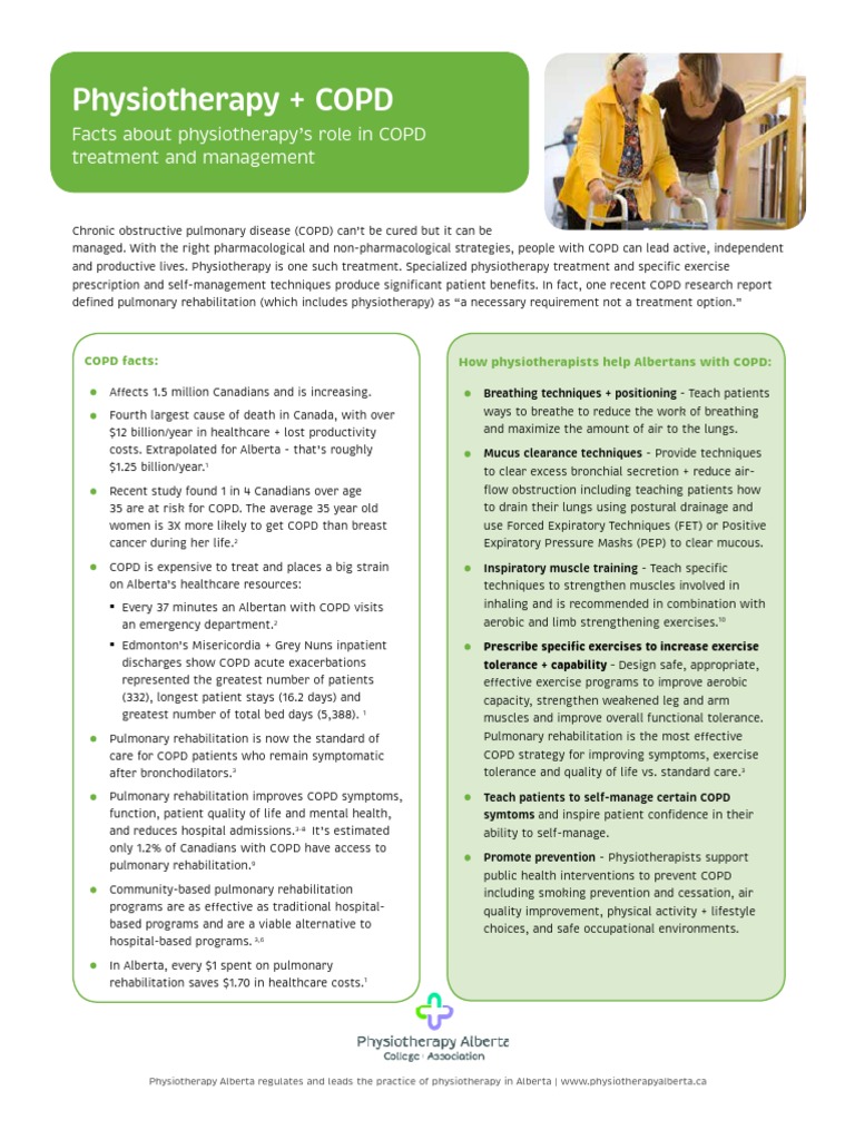 Fact Sheet Copd | PDF | Chronic Obstructive Pulmonary Disease ...