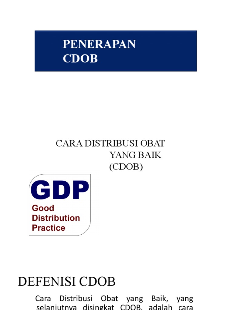 Penerapan Cdob | PDF