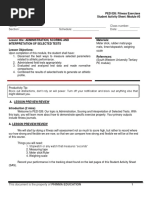 YMCA Submaximal Cycle Test Protocol | PDF | Physical Exercise | Physiology