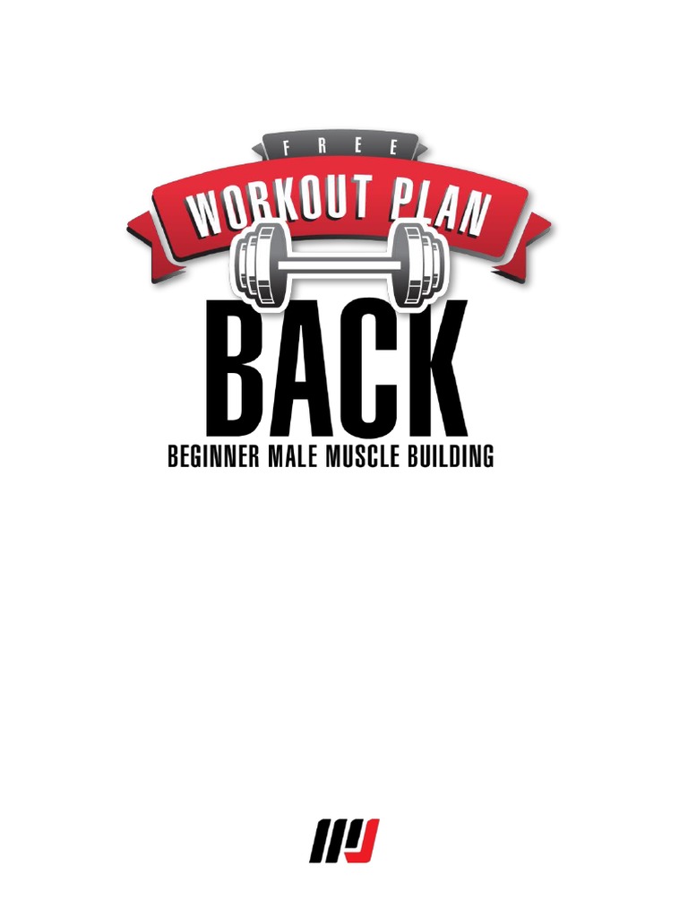 Beginner Male Day 1 - Back | PDF | Weight Training | Physical Fitness