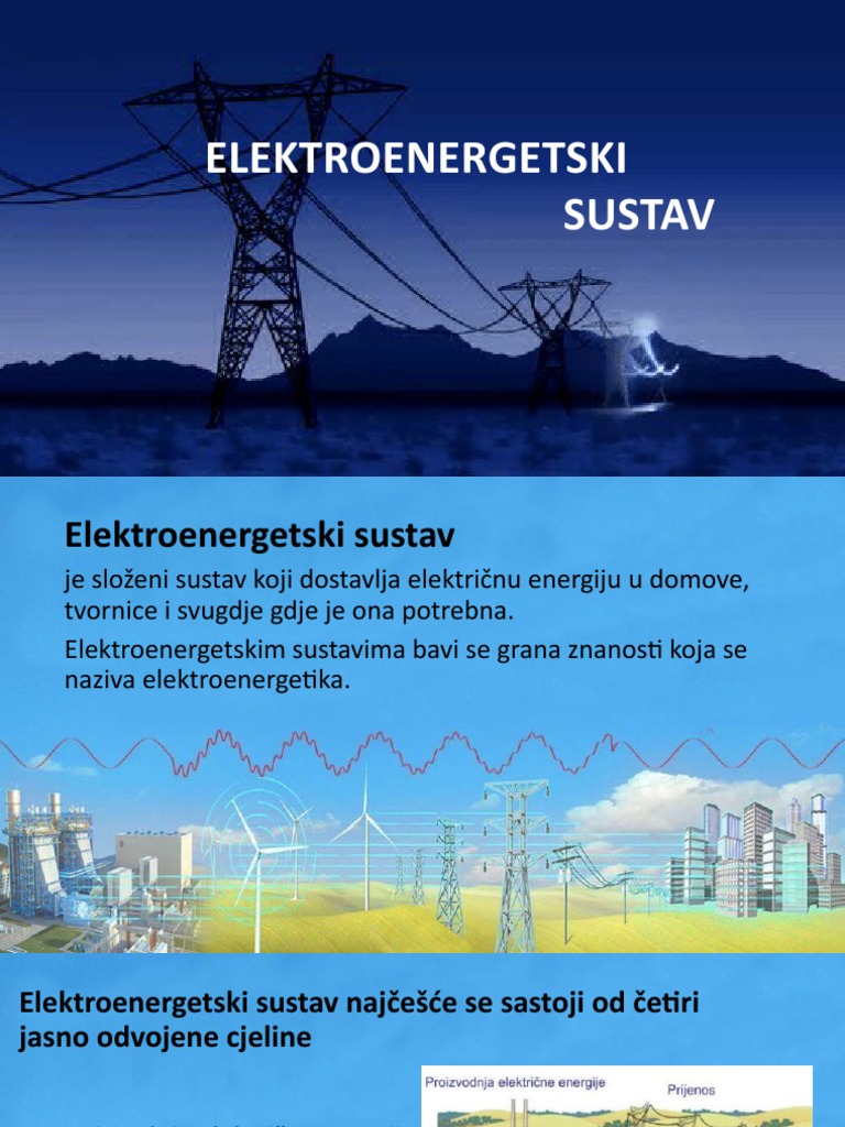 Elektroenergetski Sustav | PDF
