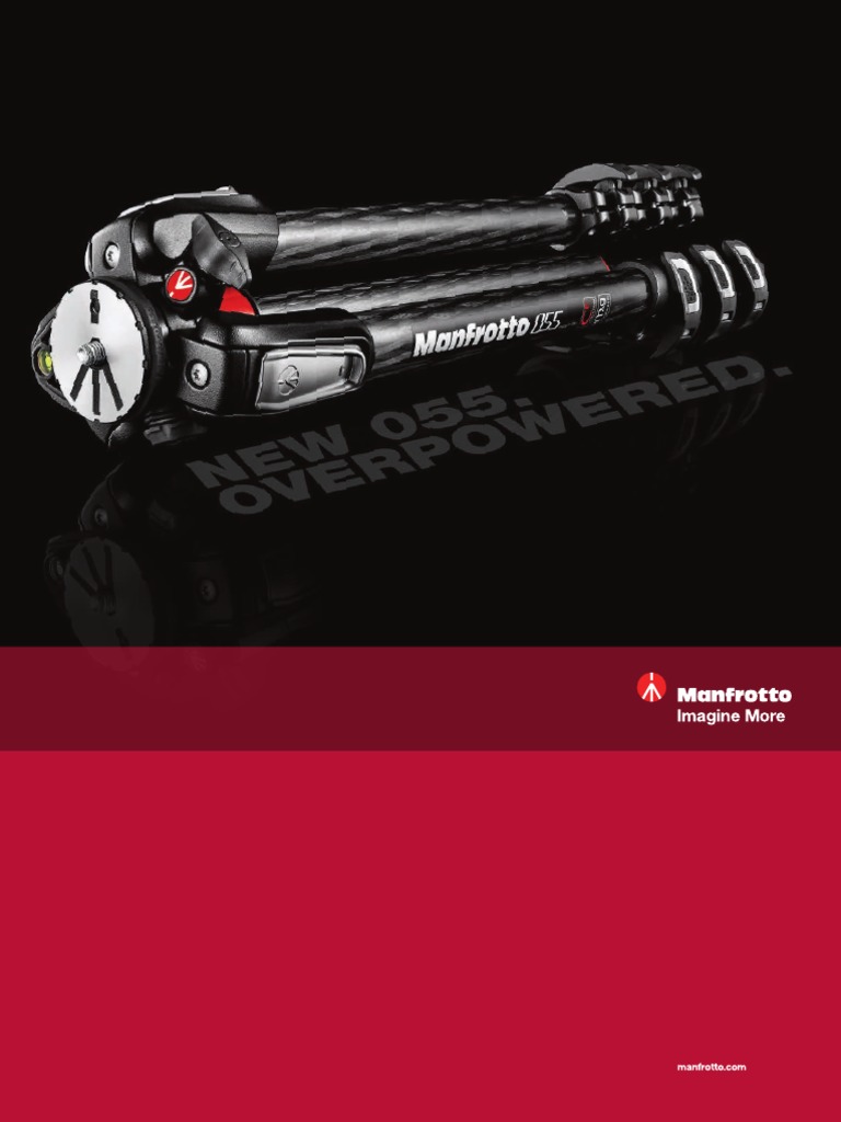 Manfrotto 055 Tripod Features Overview | PDF | Tripod (Photography ...