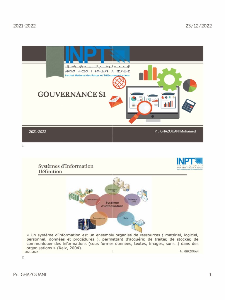 Cours-Gouvernance SI | PDF