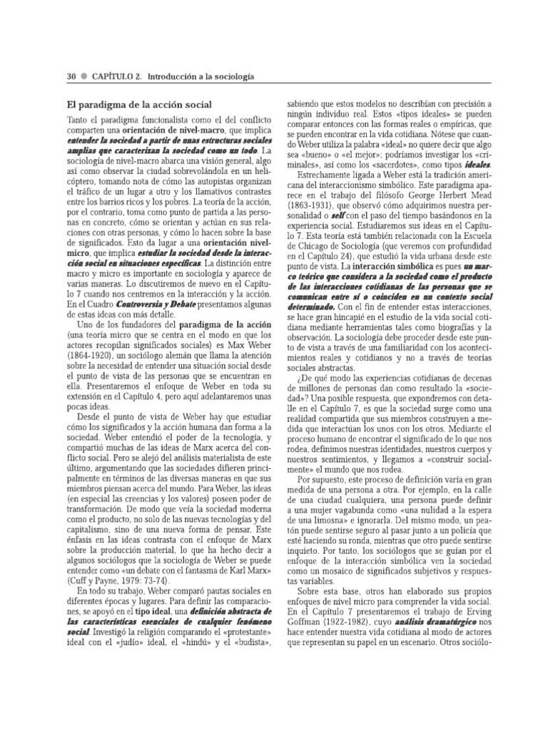 Weber Macionis y Plummer | PDF