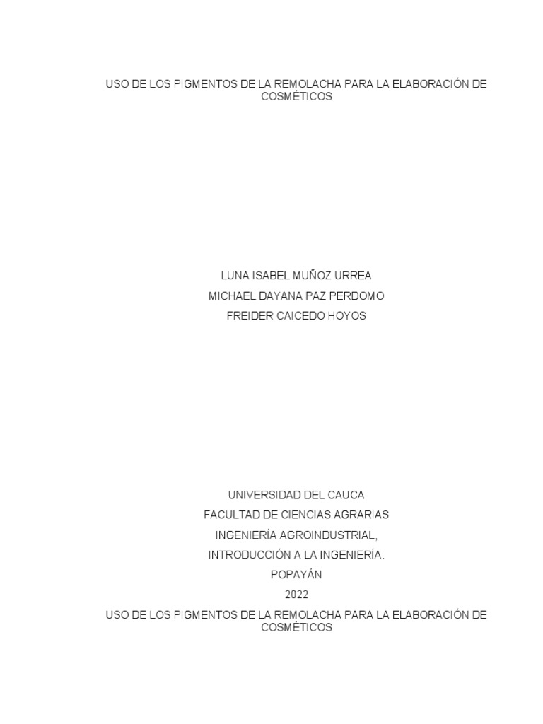 Proyecto - Portada Contraportada - Marco - Referencial | PDF ...