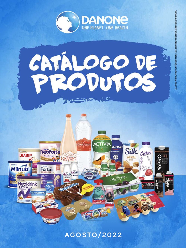 Catálogo Danone 11ago Compresspdf | PDF | Cultivo | Nutrição