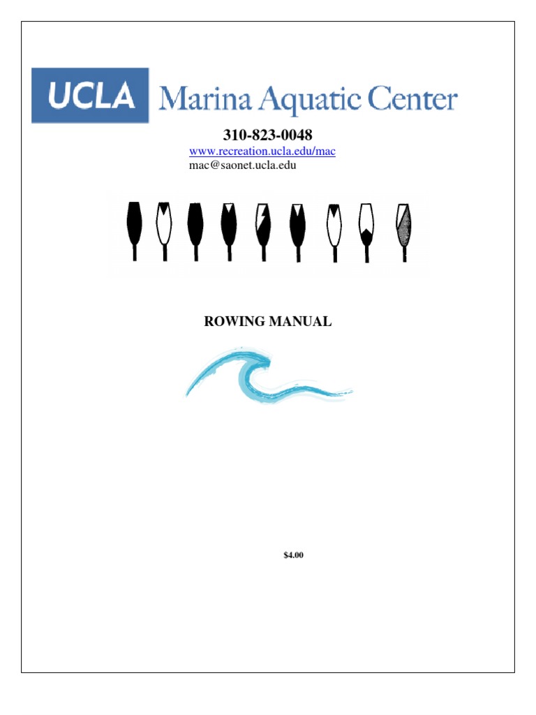 Rowing Manual | PDF | Rowing (Sport) | Rowing