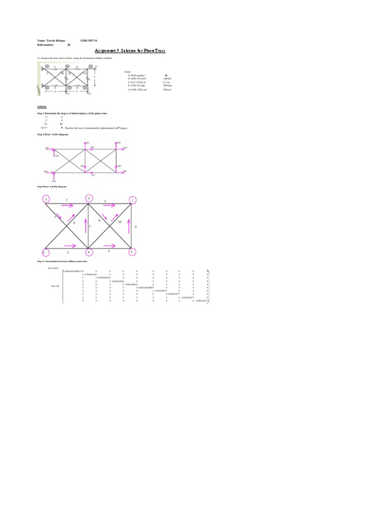 Assignment 5 Solution | PDF | Applied And Interdisciplinary Physics | Classical Mechanics