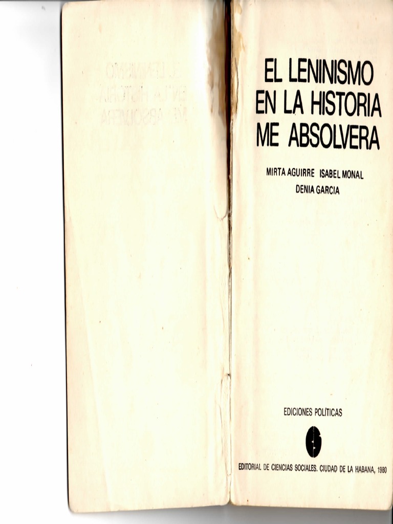 El Leninismo en La Historia Me Absolvera | Descargar gratis PDF | Cuba ...