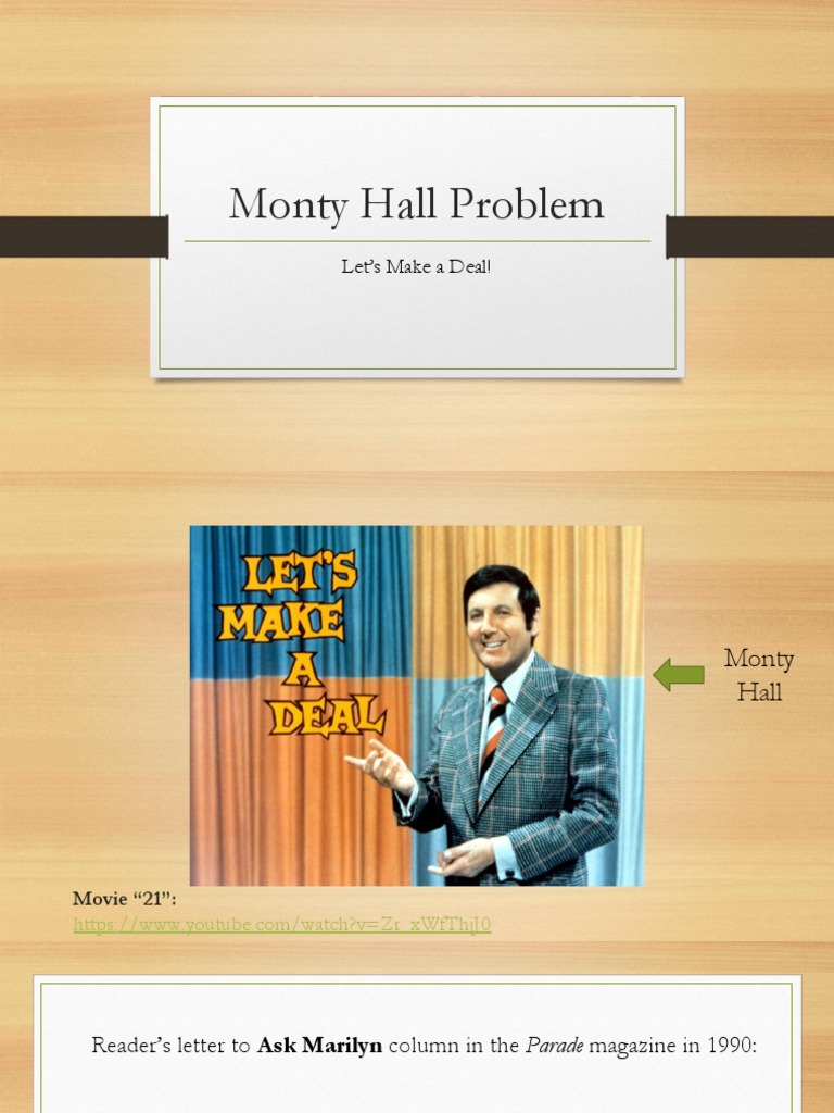 Monty Hall | PDF