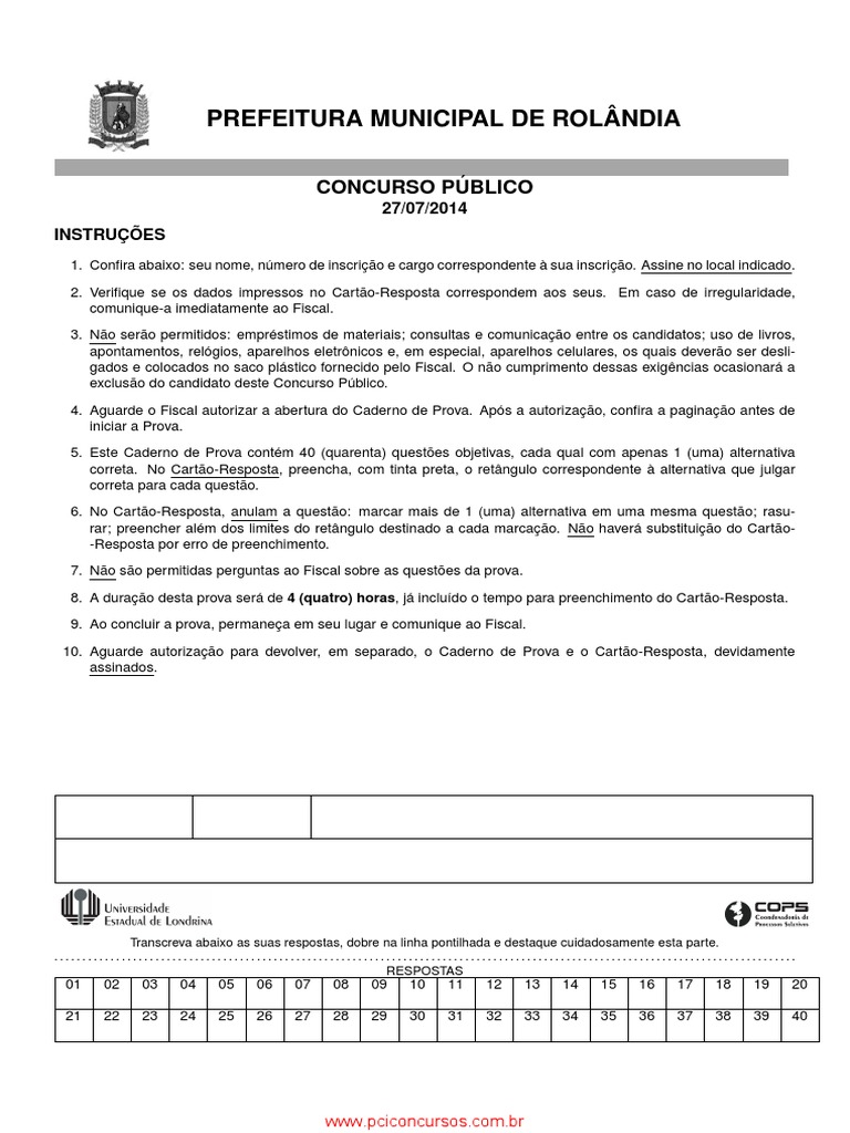 Prova Prof Ens Fundam Educa Infantil | PDF | Educação Especial ...