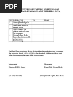 Struktur Organisasi Unit Rekam Medis | PDF