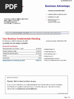 Bank of America Bank Statement - 1 | PDF | Finance & Money Management