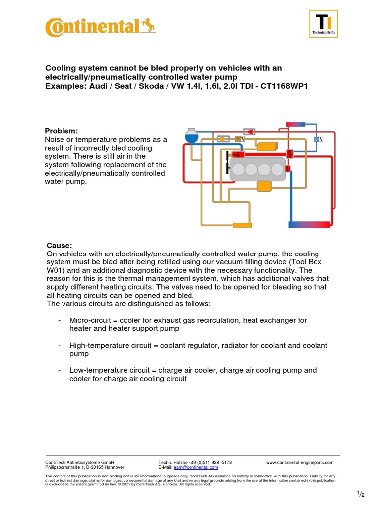 Cooling System Bleeding Problems Pdf Radiator Heat Transfer