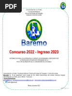 Baremo Clinico Quirurgico 2025 SP | PDF | Universidad | Medicina