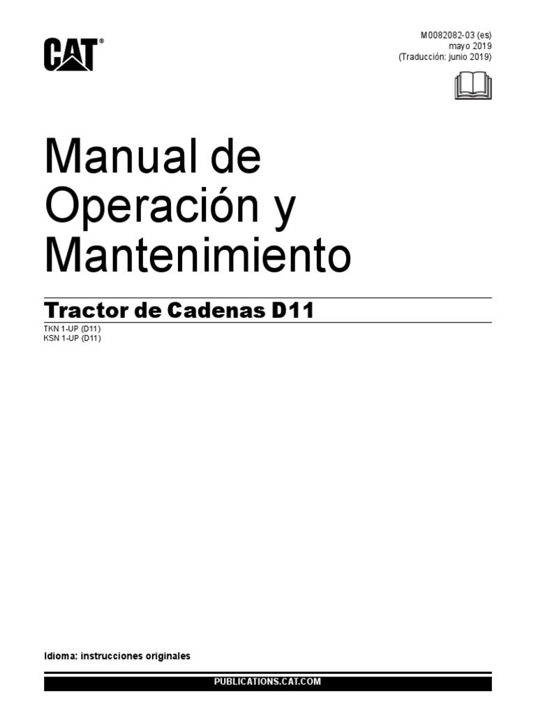 Manual de Op y Mant D11 Fusión | PDF | Información | Motores