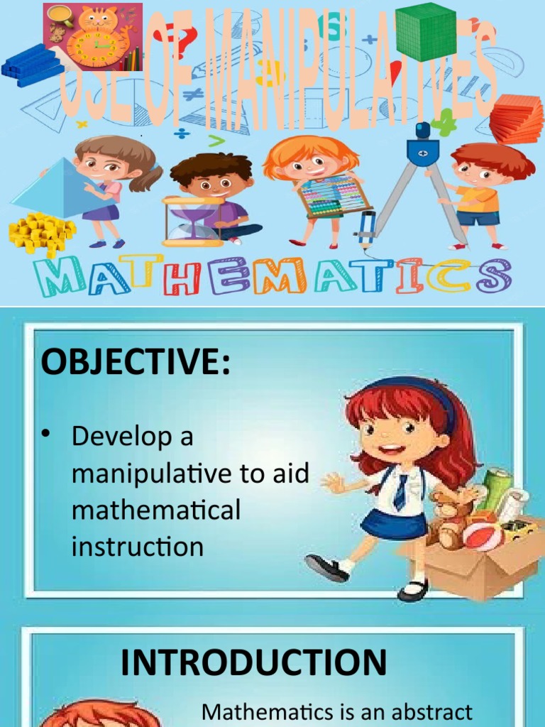 Effective Use of Math Manipulatives | PDF | Mathematics | Pedagogy