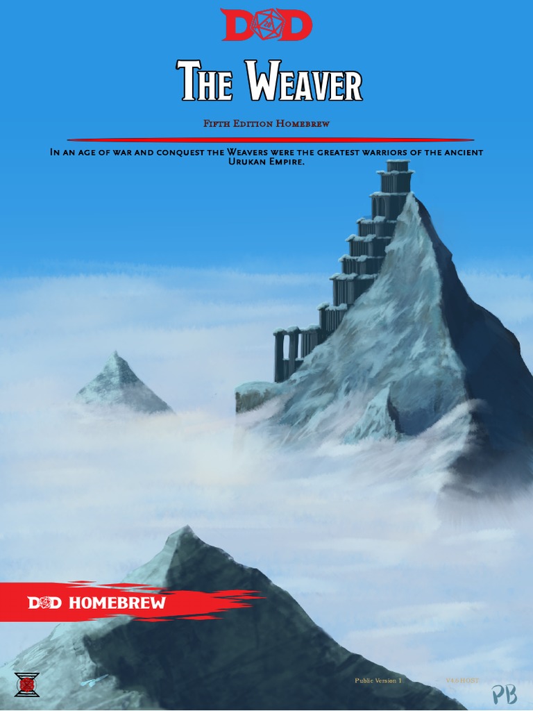 The Weave - Class D&D | PDF | Weaving