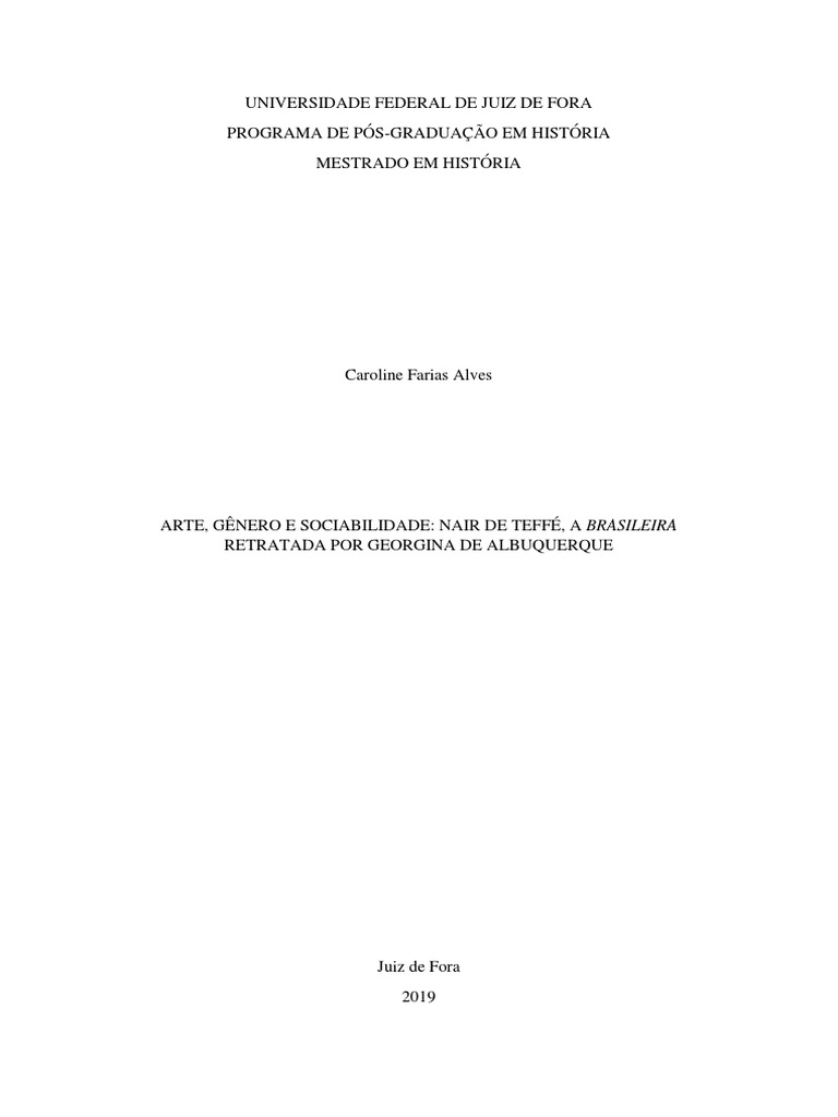 Arte, Gênero e Sociabilidade: Nair de Teffé, A Brasileira Retratada Por ...