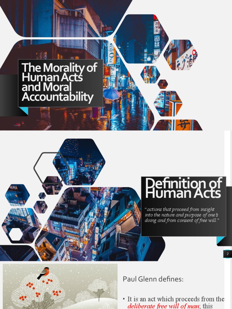 Morality of Human Acts Explained | PDF | Free Will | Morality