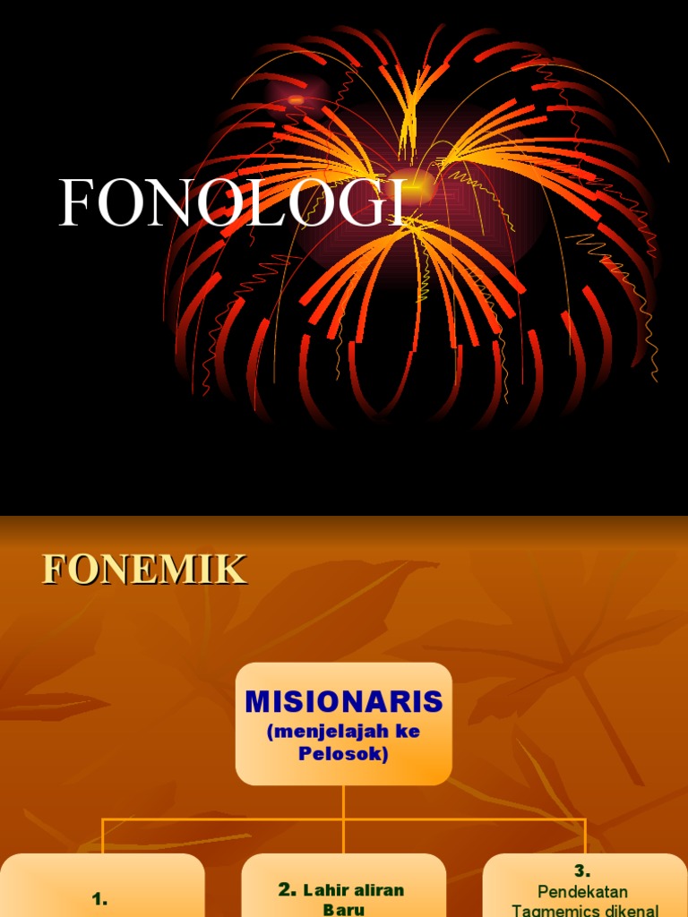 Fonologi 3 | PDF | Seni & Disiplin Bahasa