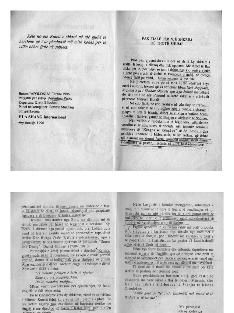 E Madhe Eshte Gjema e Mekatit | PDF