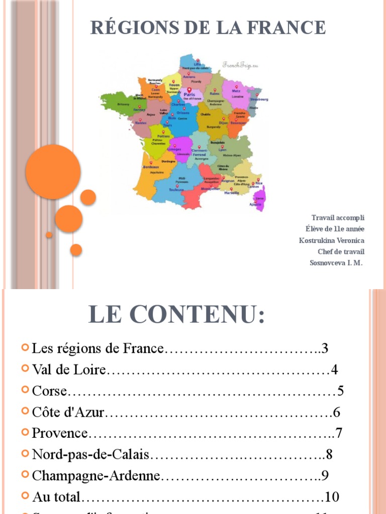 Régions de La France | PDF | France
