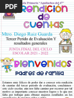 Rendicion de Cuentas A Padres de Familia Primer Corte Dulce Candy 2020 ...