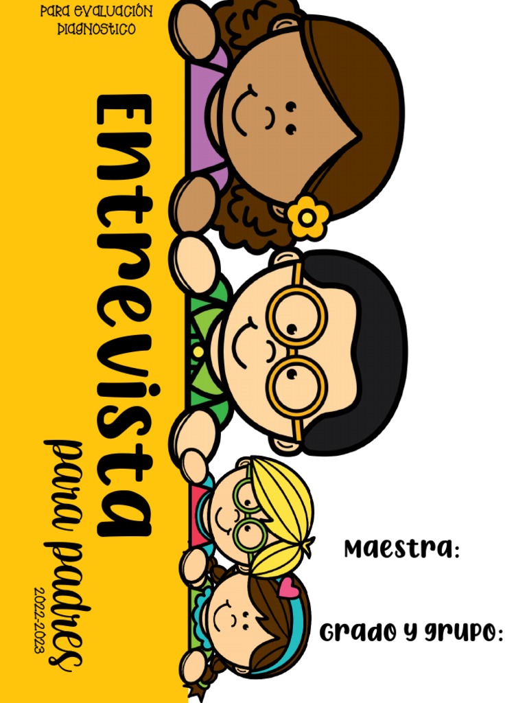 Entrevista Al Padre de Familia | PDF | Educación de la primera infancia ...