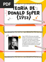 Teoría de Desarrollo Vocacional de Super | PDF | Adultos | Sicología