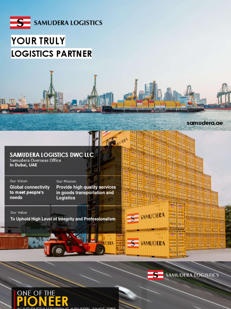 Samudera Logistics: A Global Logistics Partner with Extensive Networks and Services | PDF ...