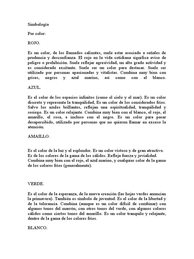 Simbología Maya y Los Colores | PDF | Color | Arcanos Mayores