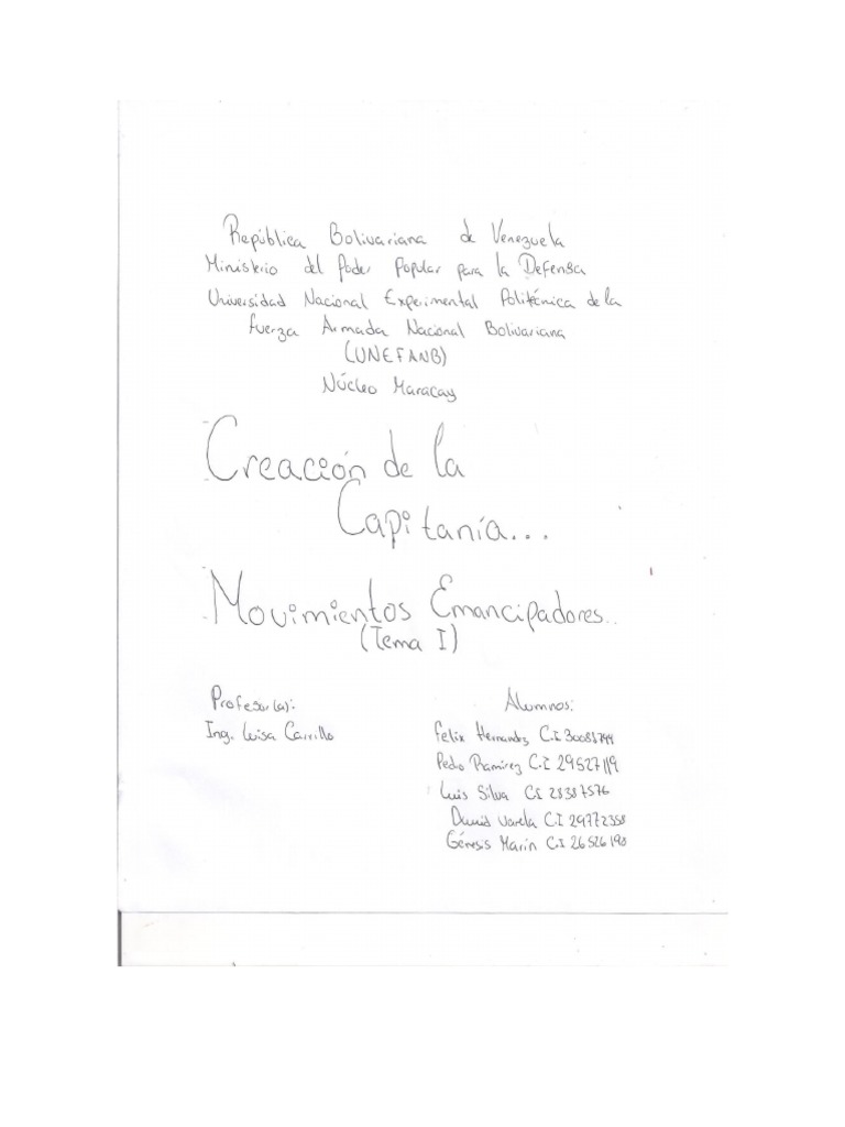 Act-1 de Catedra Bolivariana I Grupo#11 (Tema 1) | PDF Act-1 de Catedra Bolivariana I Grupo#11 (Tema 1) | PDF